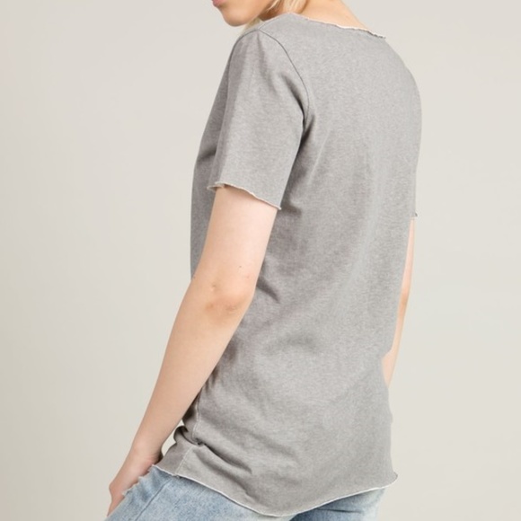 POL | Tops | Pol Raw Edge Tee | Poshmark